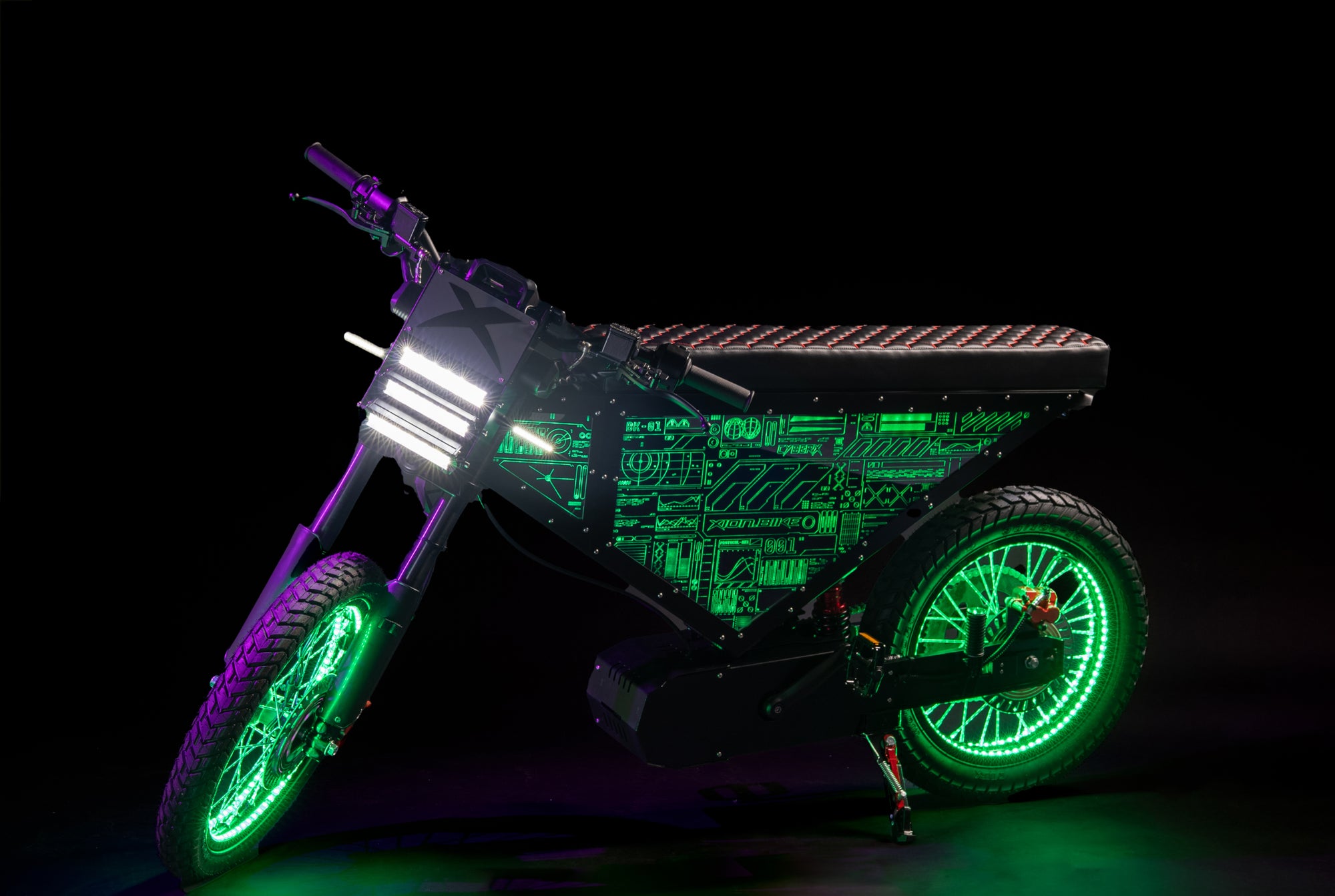 XION CyberX - 50MPH, 100-Mile Range Custom eBike