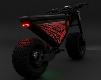 XION.BIKE - CYBERX 100MI, 50MPH E-BIKE